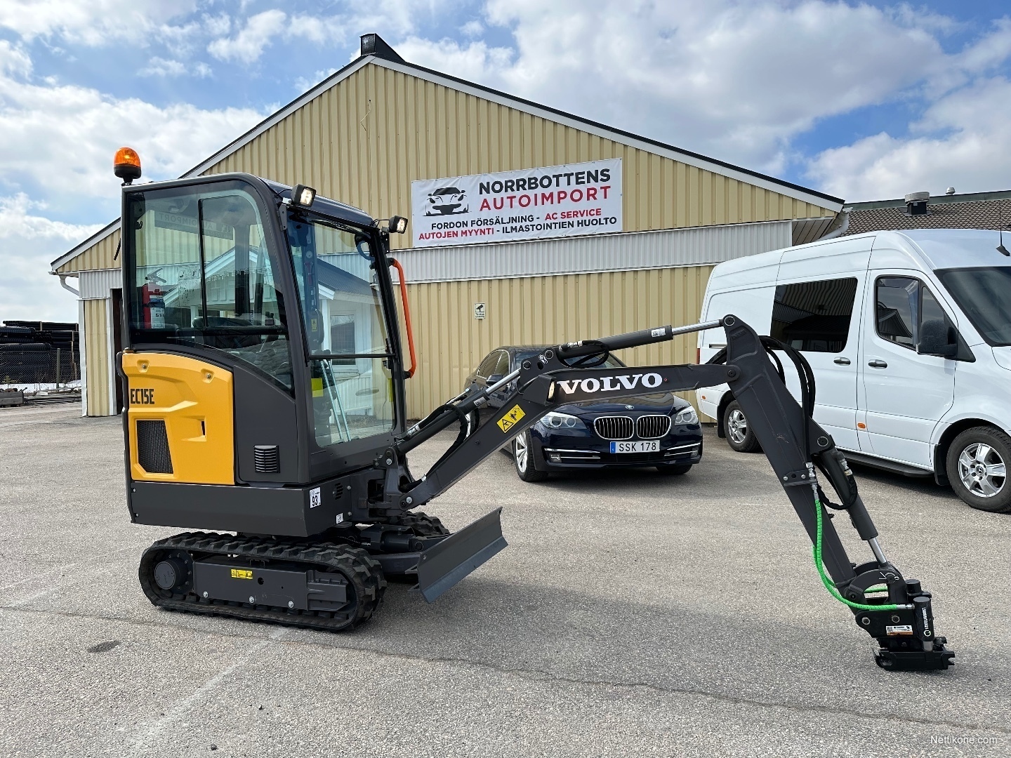 Volvo EC15E 2023 101tuntia excavators, 2023 - Nettikone