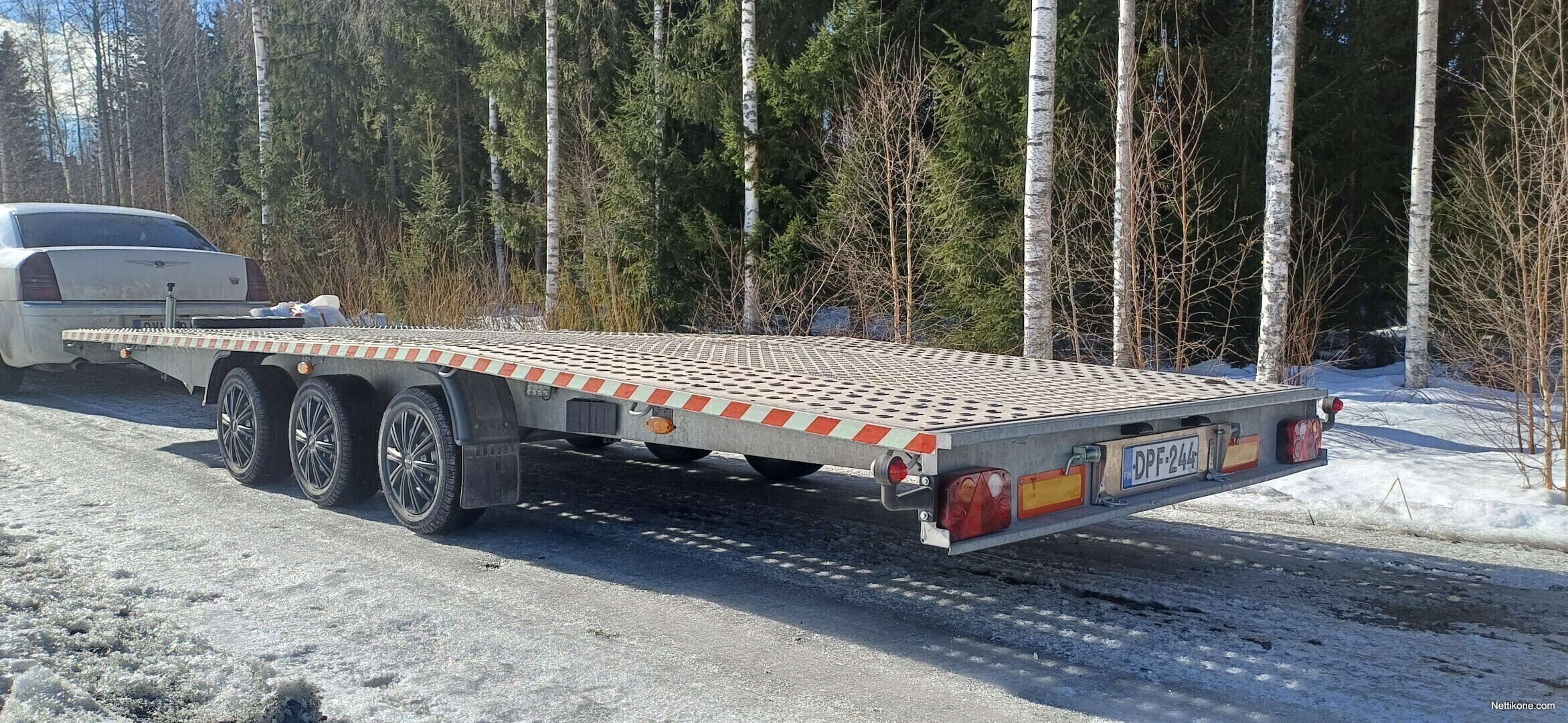 Niewiadow 3-aks 3500kg traileri vehicle transportation, 2021 - Nettikone