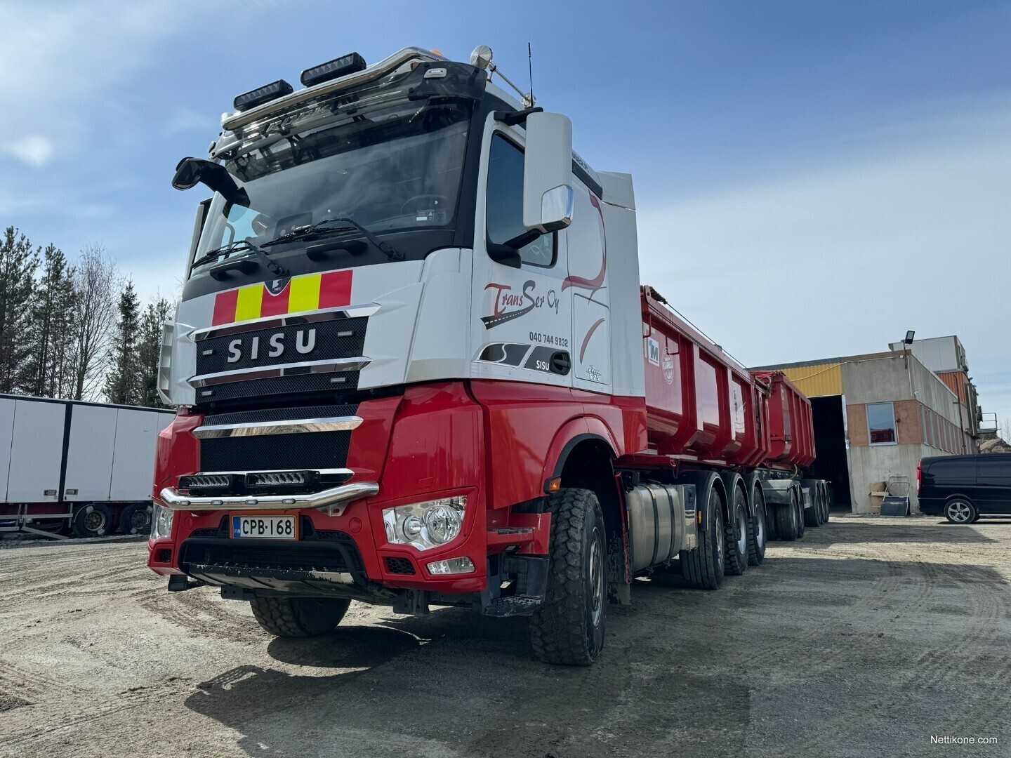 Sisu Polar Rock 625 8x4 trucks, 2021 - Nettikone
