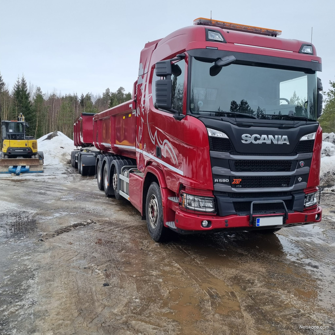 Scania R 590 XT 8X4 trucks, 2022 - Nettikone