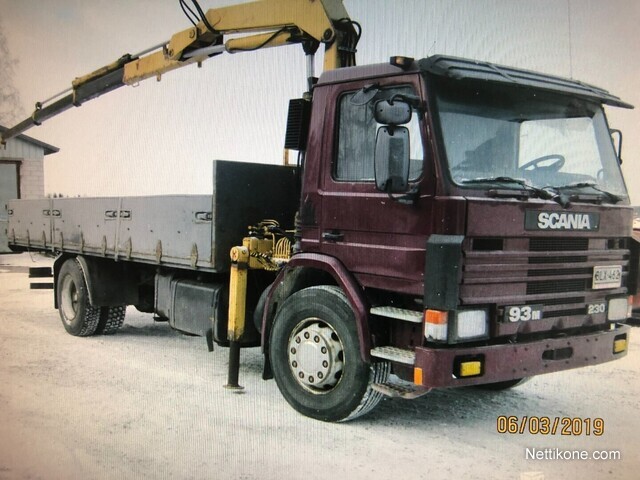 Scania M93 kappaletavaranosturit, 1989 - Nettikone