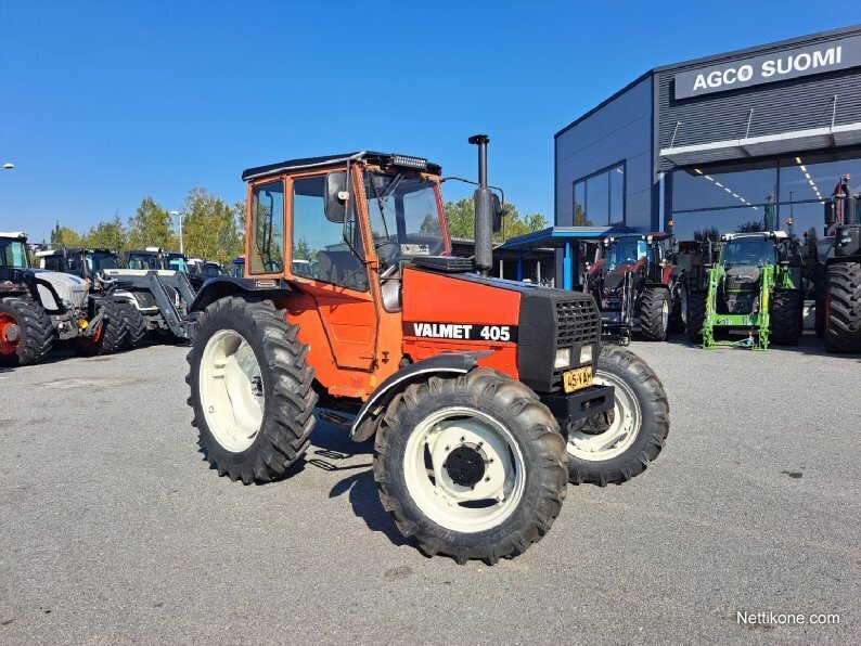 Valmet 405 traktorit, 1986 - Nettikone