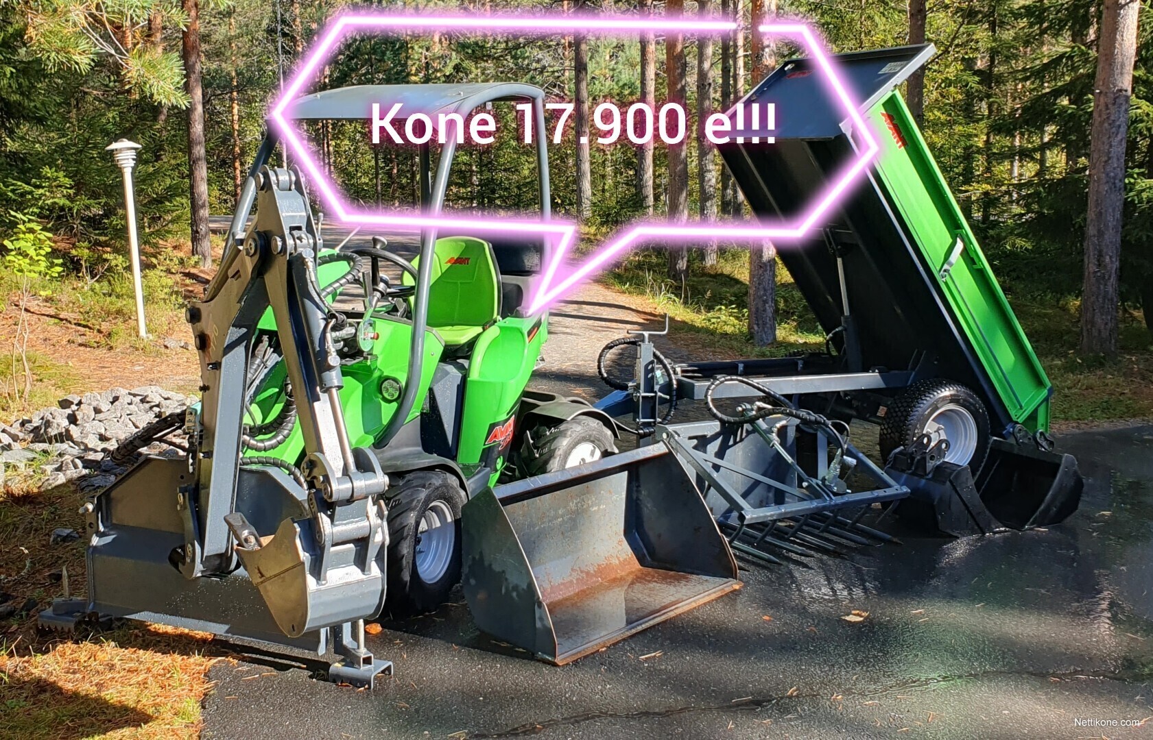 Avant 220 UUSIN MALLI loaders, 2017 - Nettikone