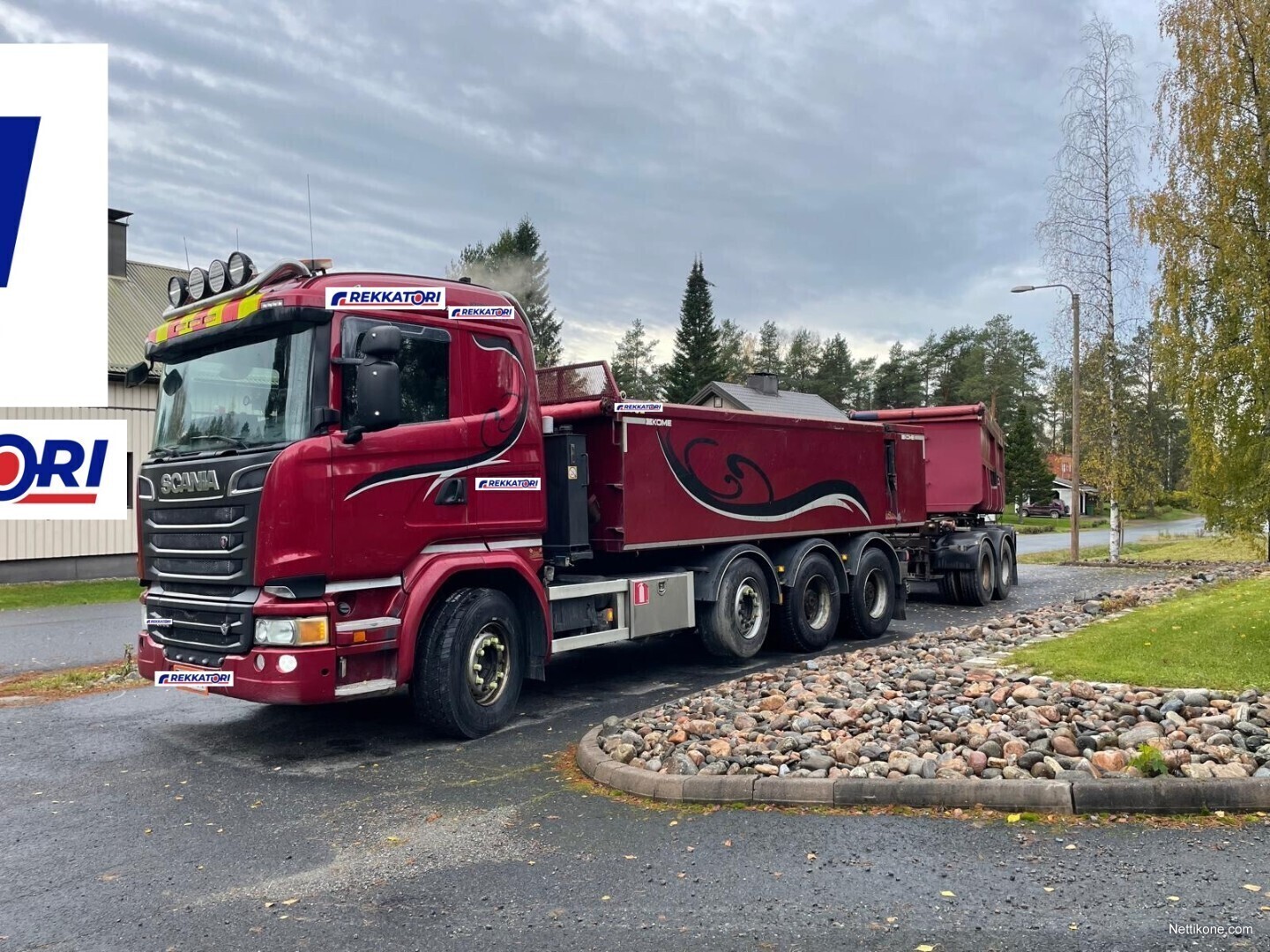 Scania R580 8x4 kuorma-autot, 2014 - Nettikone