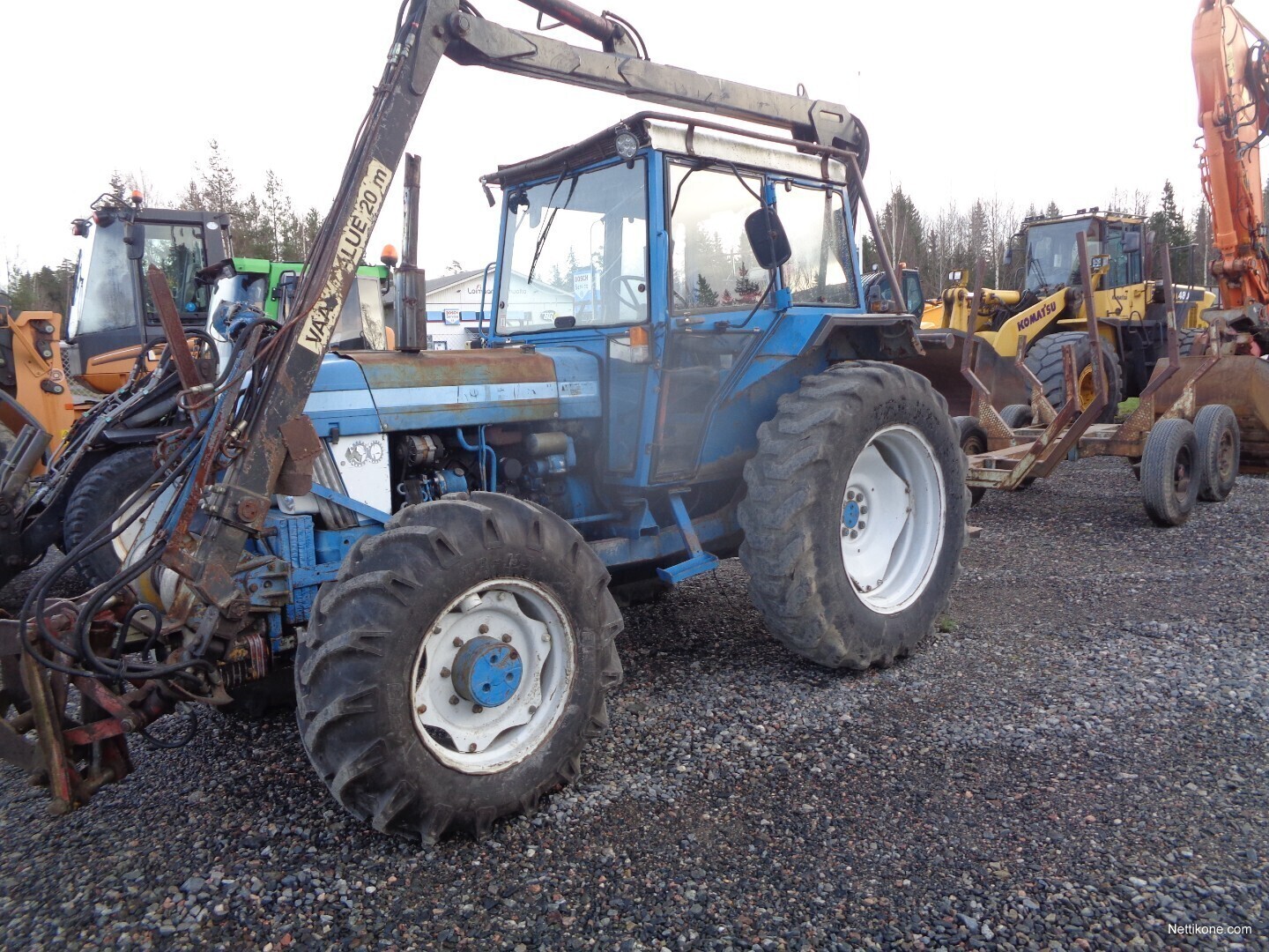 Ford 5610 metsätraktorit ja kuormatraktorit, 1985 - Nettikone