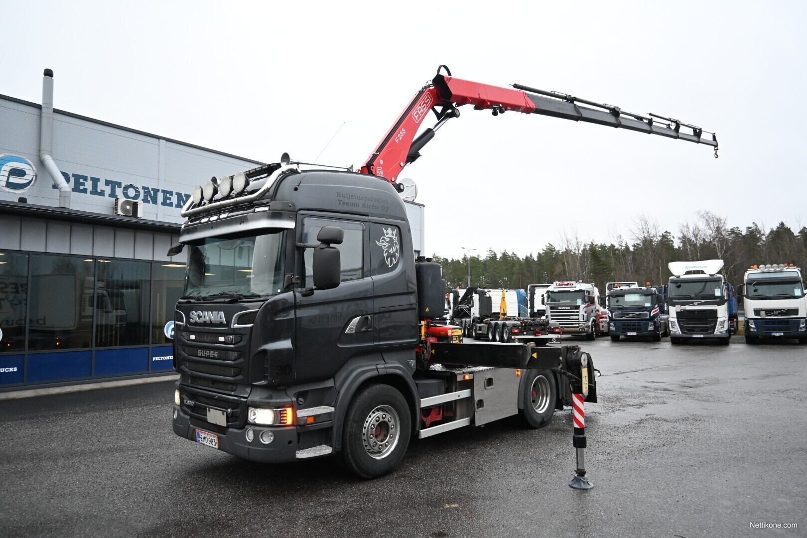 Scania R620 6x2 Fassi 255 VM.2019 vetopöytäautot, 2013 - Nettikone