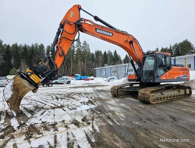 Doosan DX255LC, Engcon EC30, Novatron 3D, SKF kaivinkone, 2018 - Nettikone