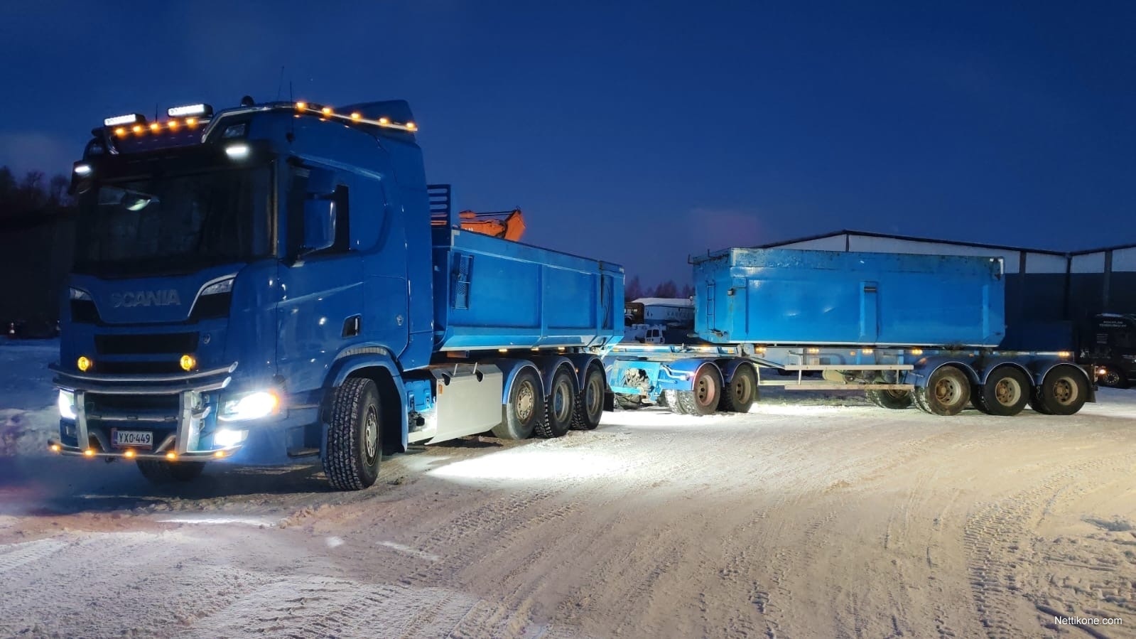 Scania R770 8X4 kasettiyhdistelmä trucks, 2021 - Nettikone