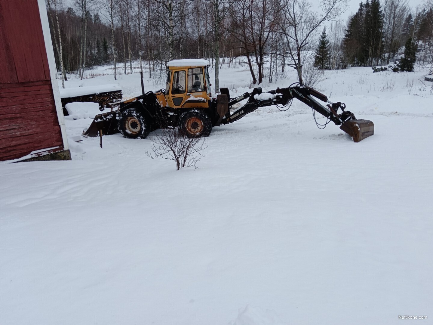 Valmet 9000 backhoe loaders, 1989 - Nettikone